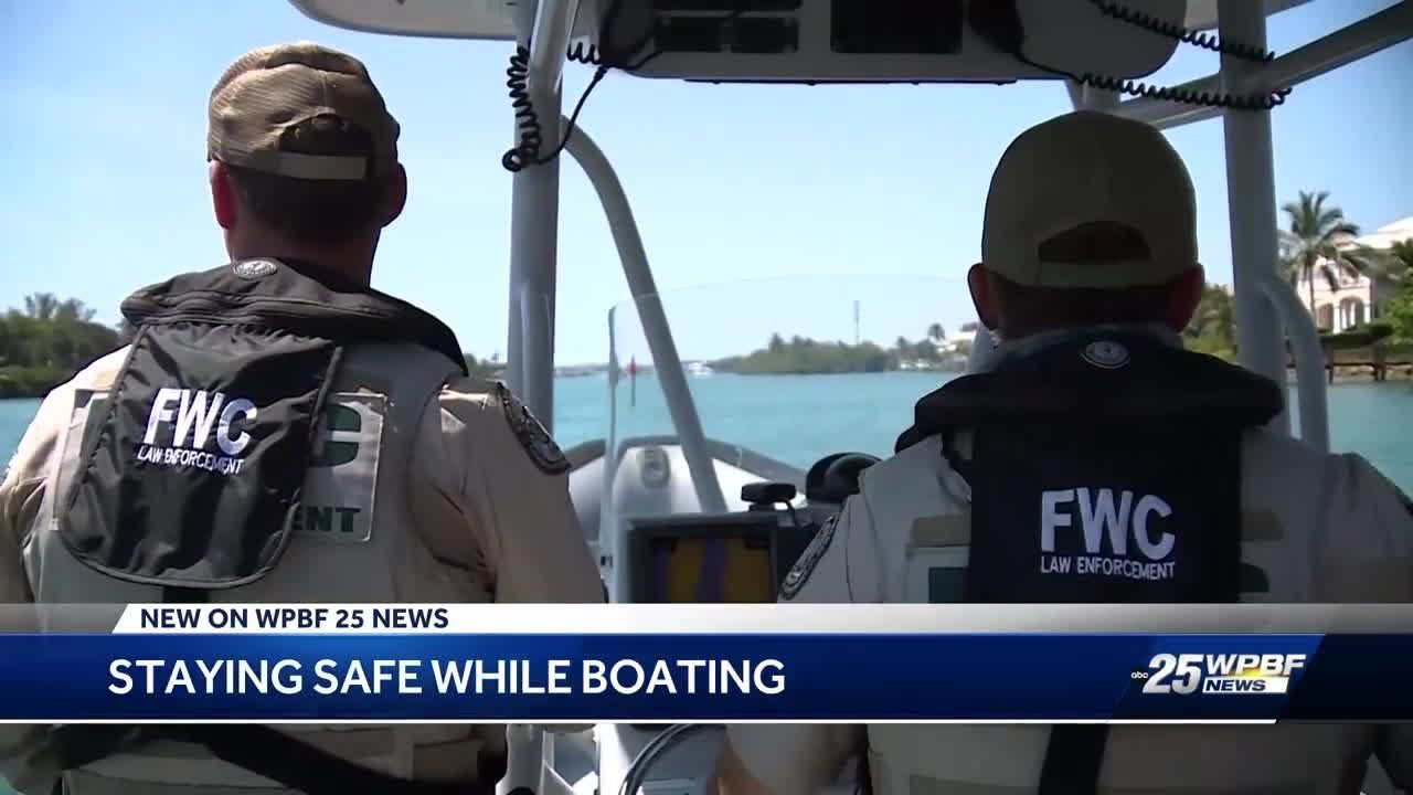 FWC officers patrolling waterways during busy holiday weekend - YouTube