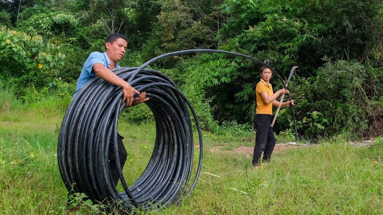 The Process of Completing the Clean Water Filter Tank at the Farm ...