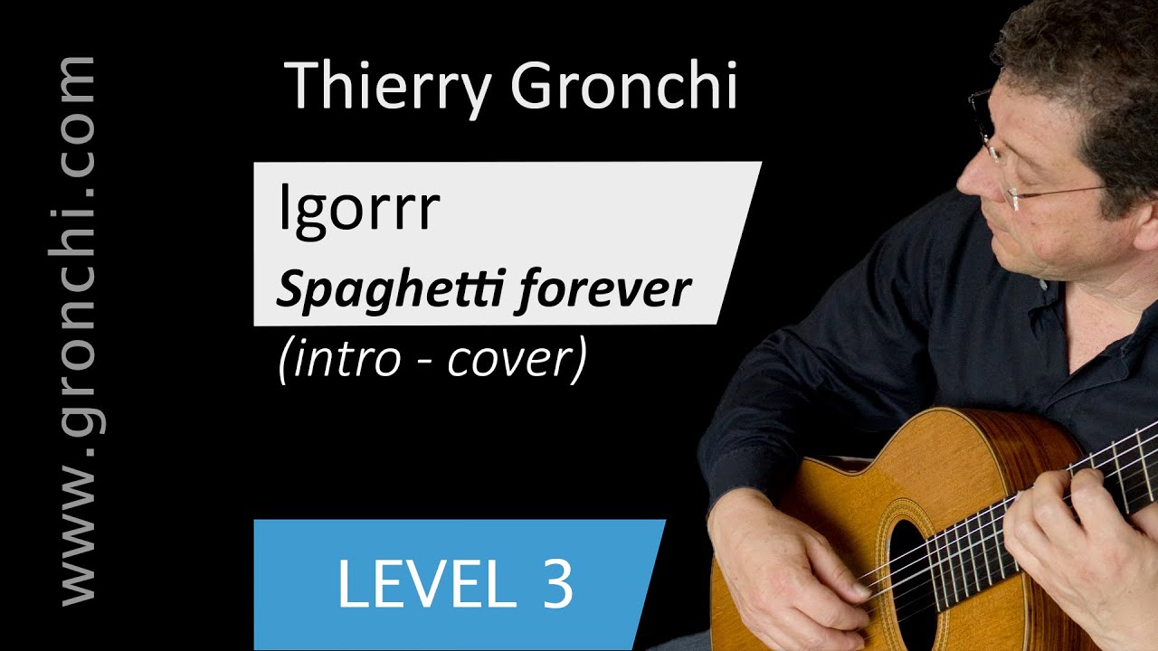 Igorrr - Spaghetti forever (Classical guitar intro cover) - YouTube