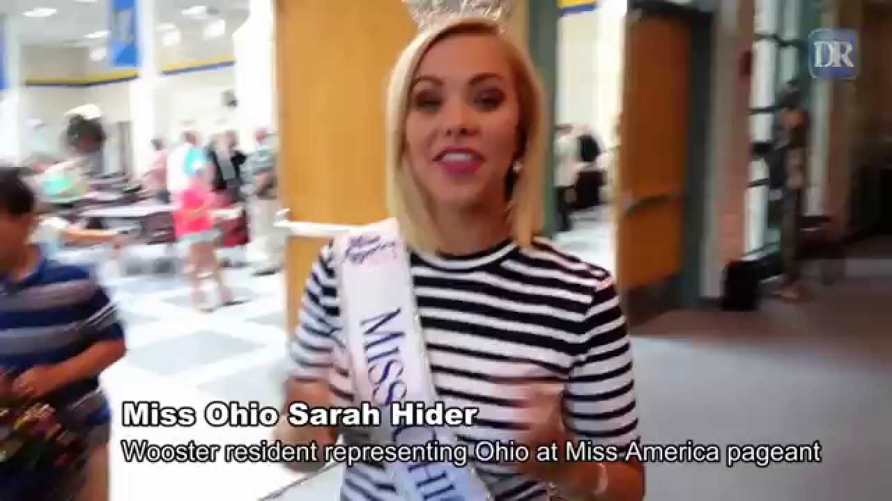 Miss Ohio Sarah Hider talking about her gowns - YouTube