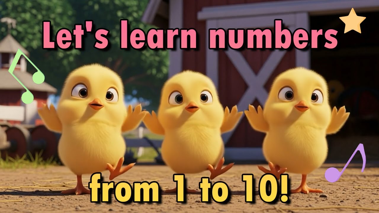 Let's learn numbers Song | Nursery rhymes & kids songs - YouTube