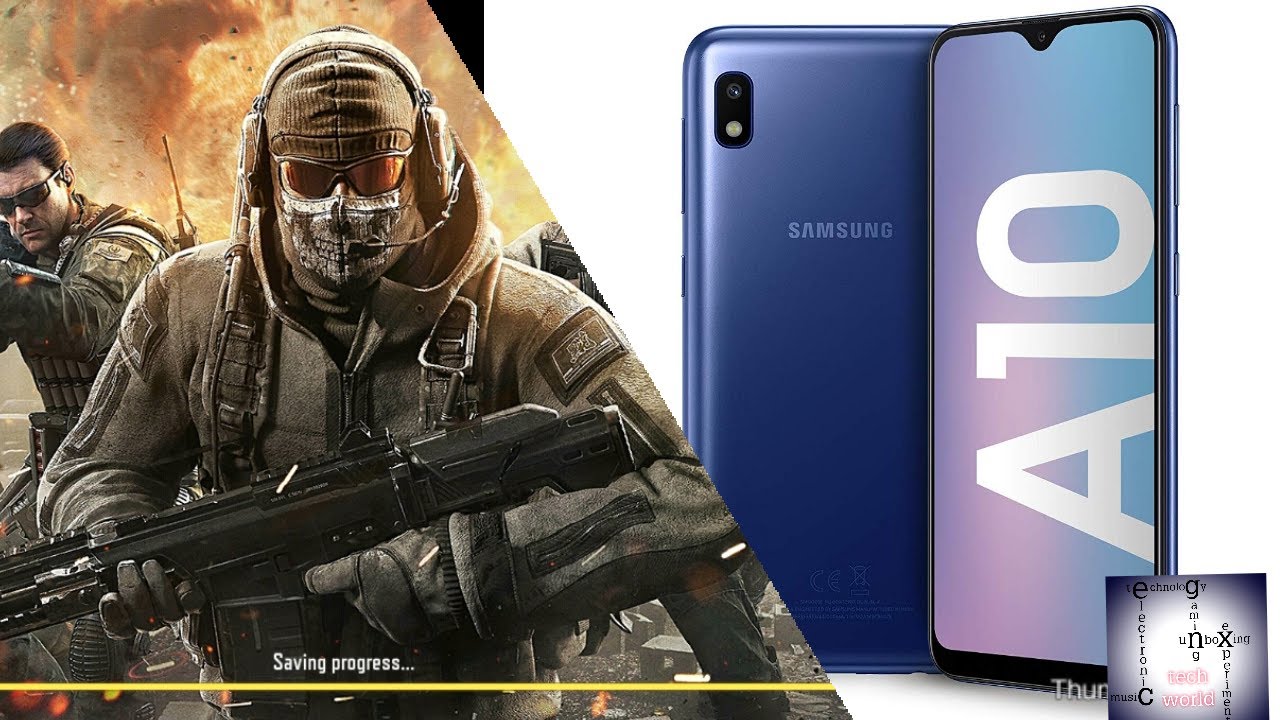 Call of duty in Galaxy A10 - YouTube