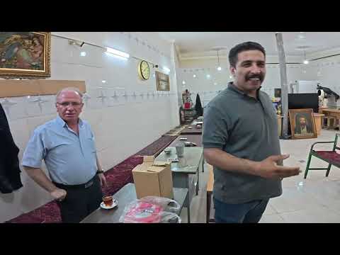 İran da bulunan Türk şehri Tebriz sokaklarında , gece gezmesi  ..