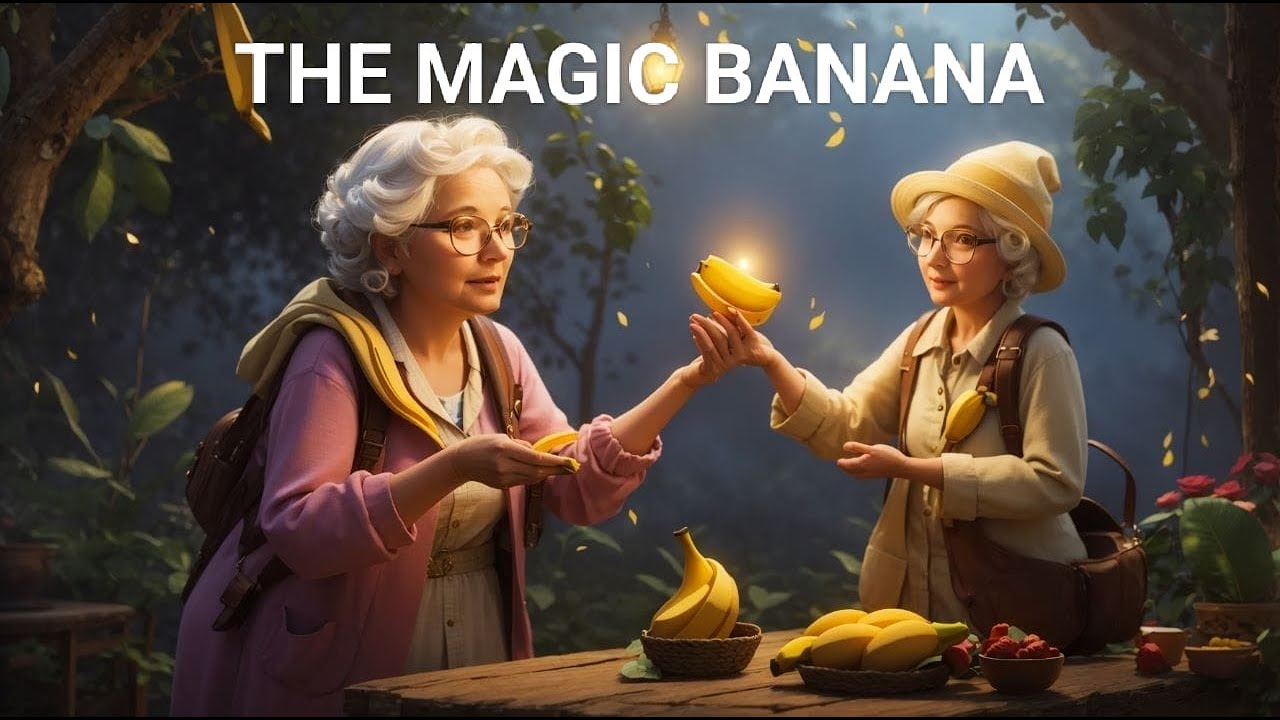 The Magic Banana | Moral Stories for Kids | AK's Stories for kids ...