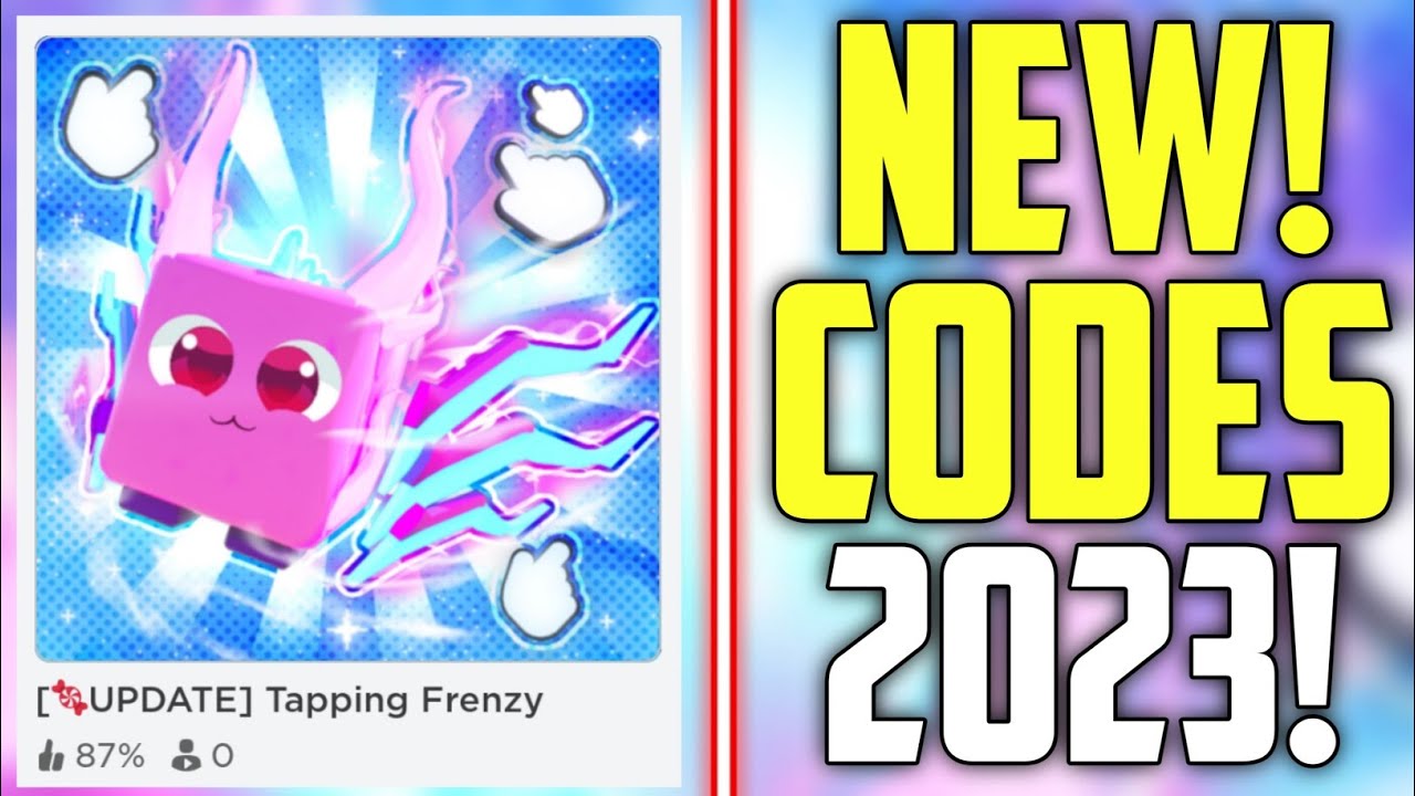FUTURE CODES!! | *NEW* ROBLOX TAPPING FRENZY CODES 2023! (UPDATE) - YouTube