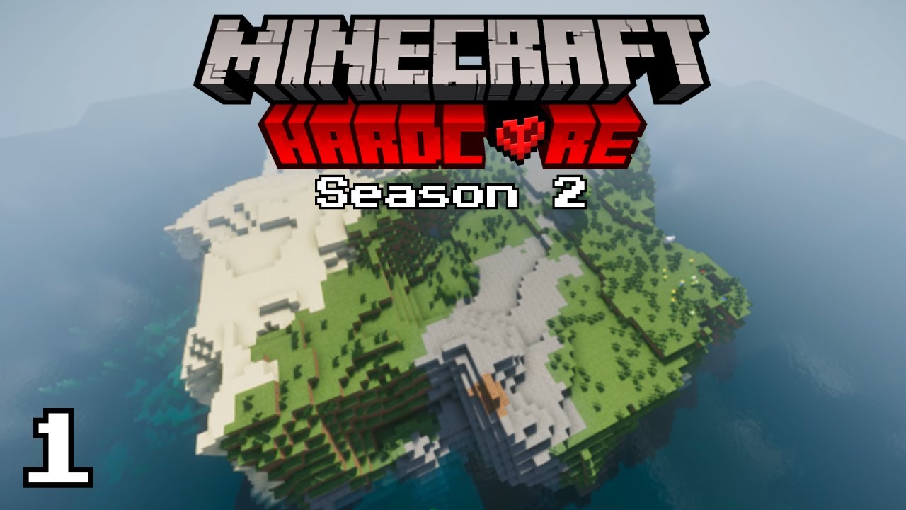 I Survived On a DESERTED Island! - Minecraft Hardcore S2 E1 - YouTube