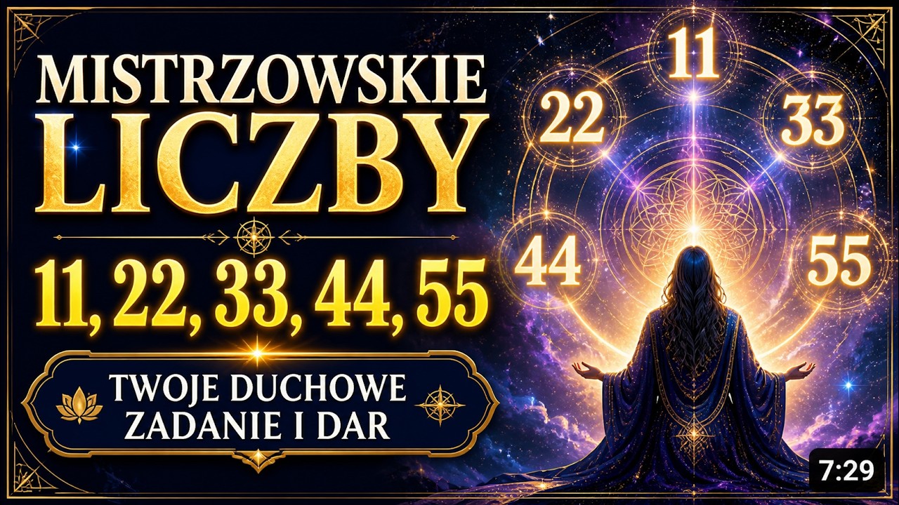 Mistrzowskie liczby w numerologii: 11, 22, 33, 44, 55 – Twoje duchowe ...