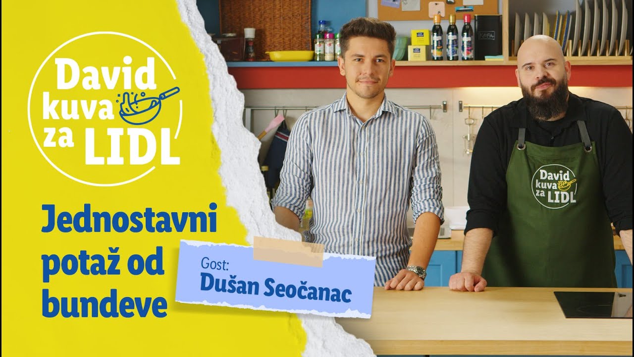 Jednostavni potaž od bundeve│gost Dušan Seočanac│David kuva za Lidl ...
