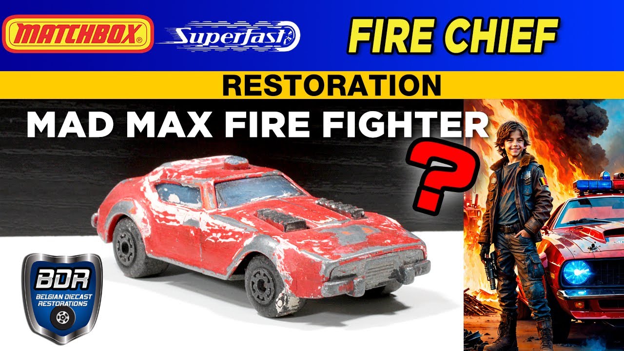 A Mad Max Firefighter? - Matchbox Superfast 64E Fire Chief Diecast ...