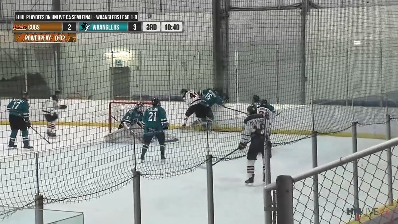 HJHL Playoffs on HNLive.ca - Sylvan Lake Wranglers vs Medicine Hat Cubs ...