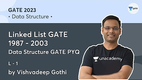 Data Structure PYQ GATE 23 by Vishvadeep Gothi - YouTube