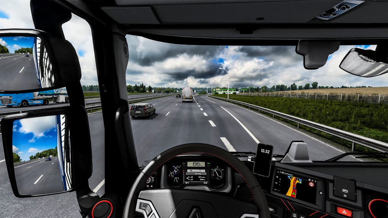 Ultra Realistic Graphics MOD for ETS2 1.47 | Max Settings | RTX 4070 Ti ...
