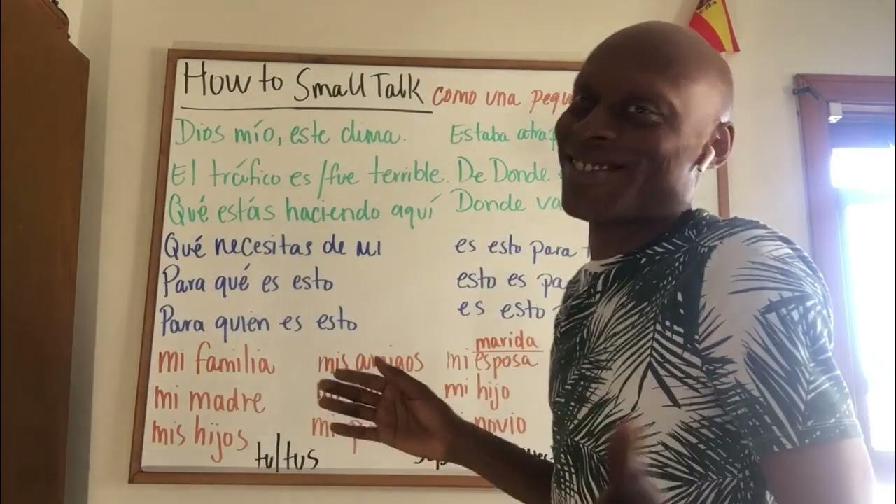 Beginner Retail Spanish: Small Talk - YouTube