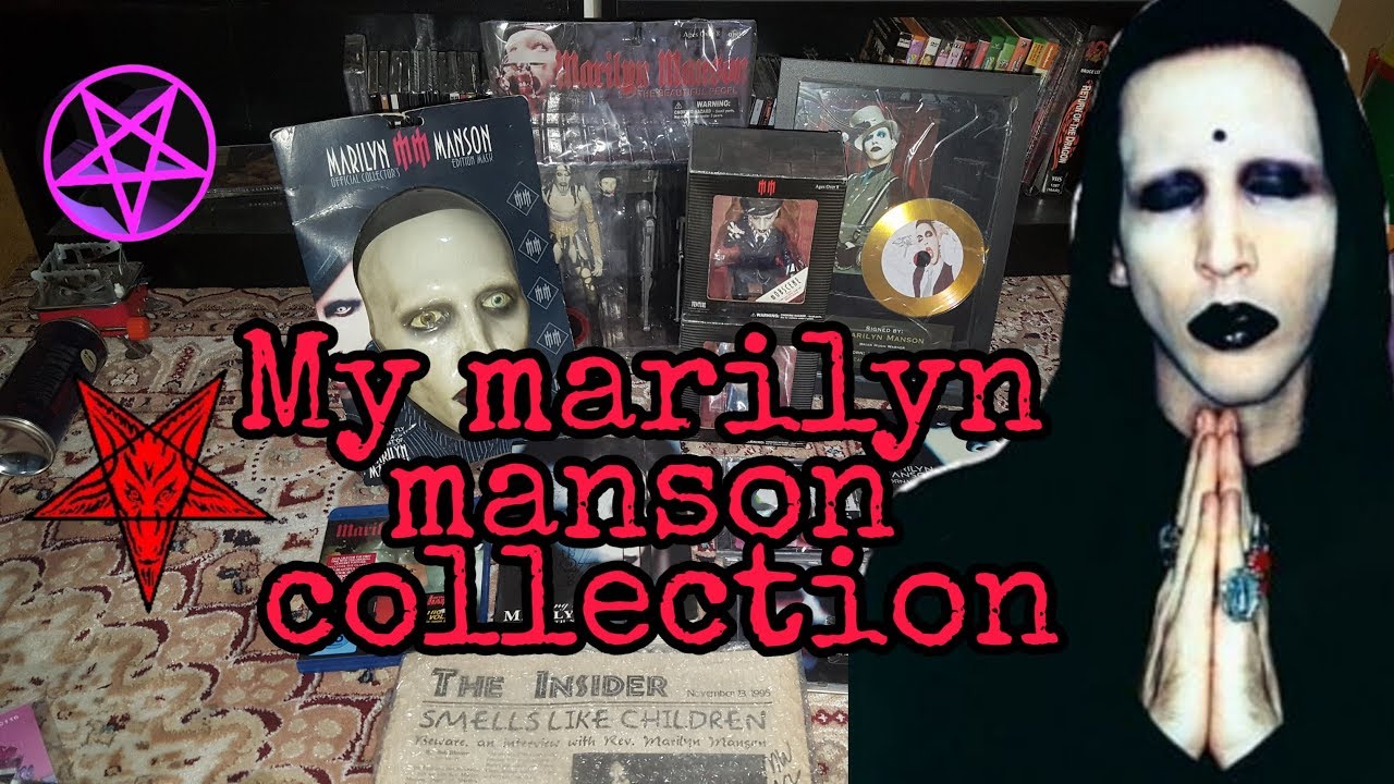 My Marilyn Manson Collection - YouTube