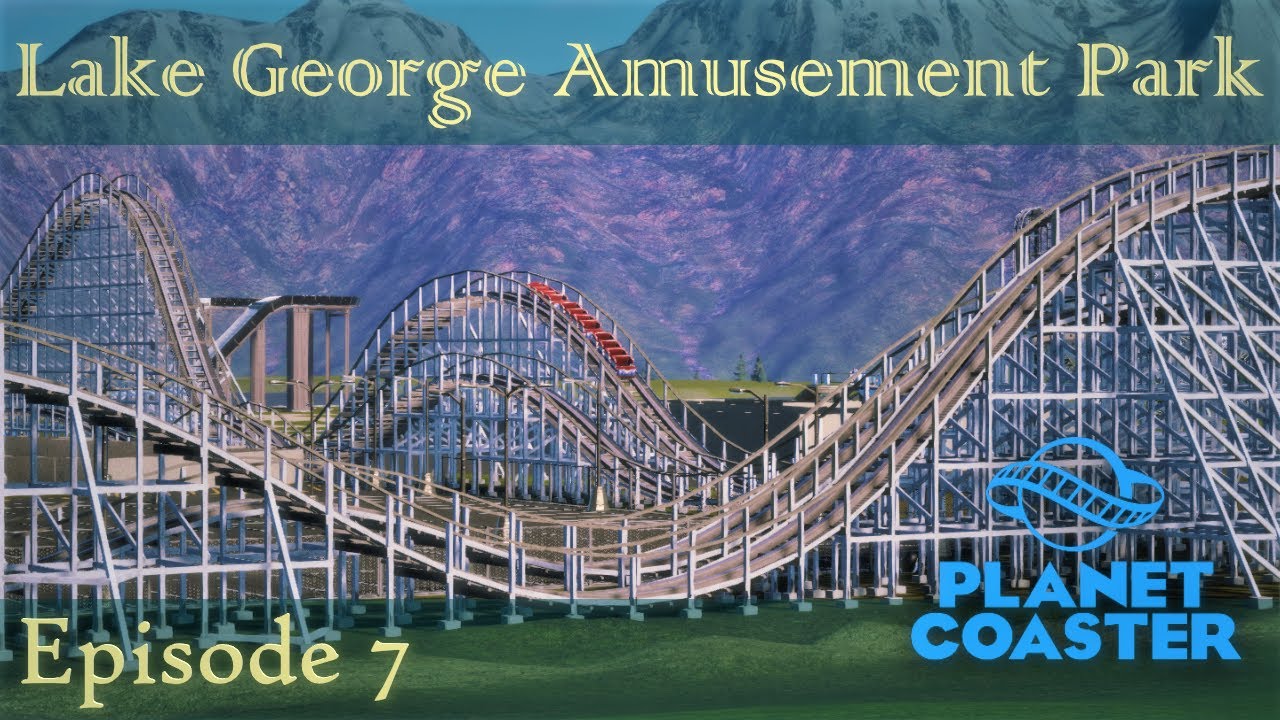 Building a REALISTIC American Amusement Park | Lake George Amusement ...