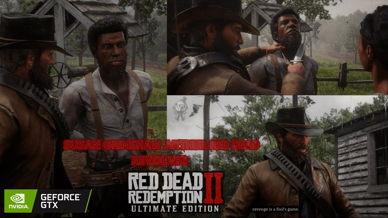 susan grimshaw arthur red dead revolver - YouTube