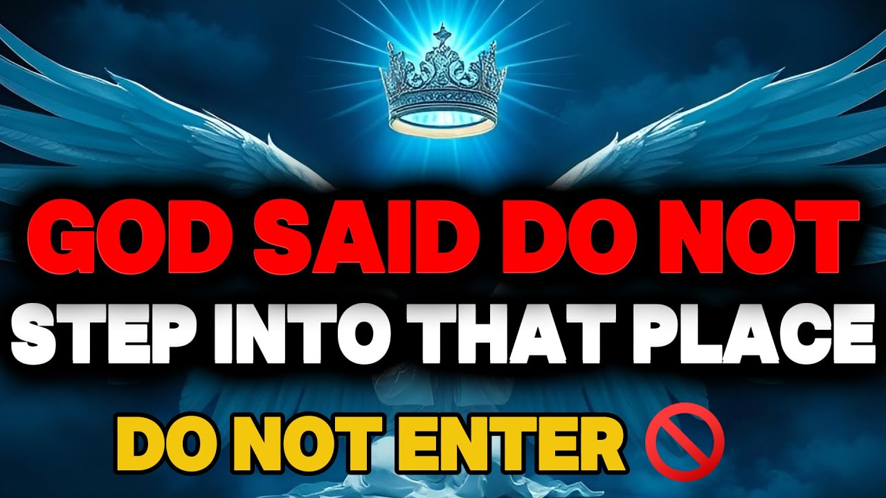 CHOSEN ONE, GOD SAID DO NOT STEP INTO THAT PLACE🌕 - YouTube