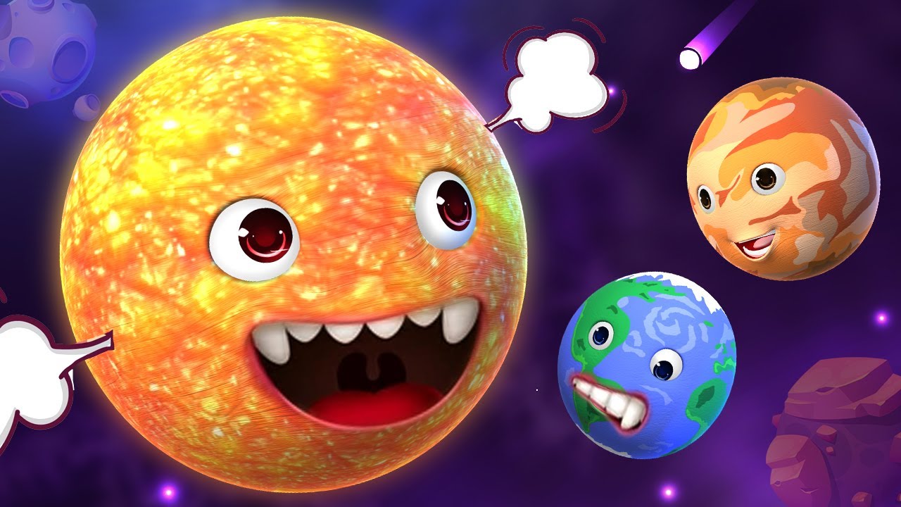 Sun vs Earth vs Jupiter vs Mars | SpaceBalls Animation - YouTube