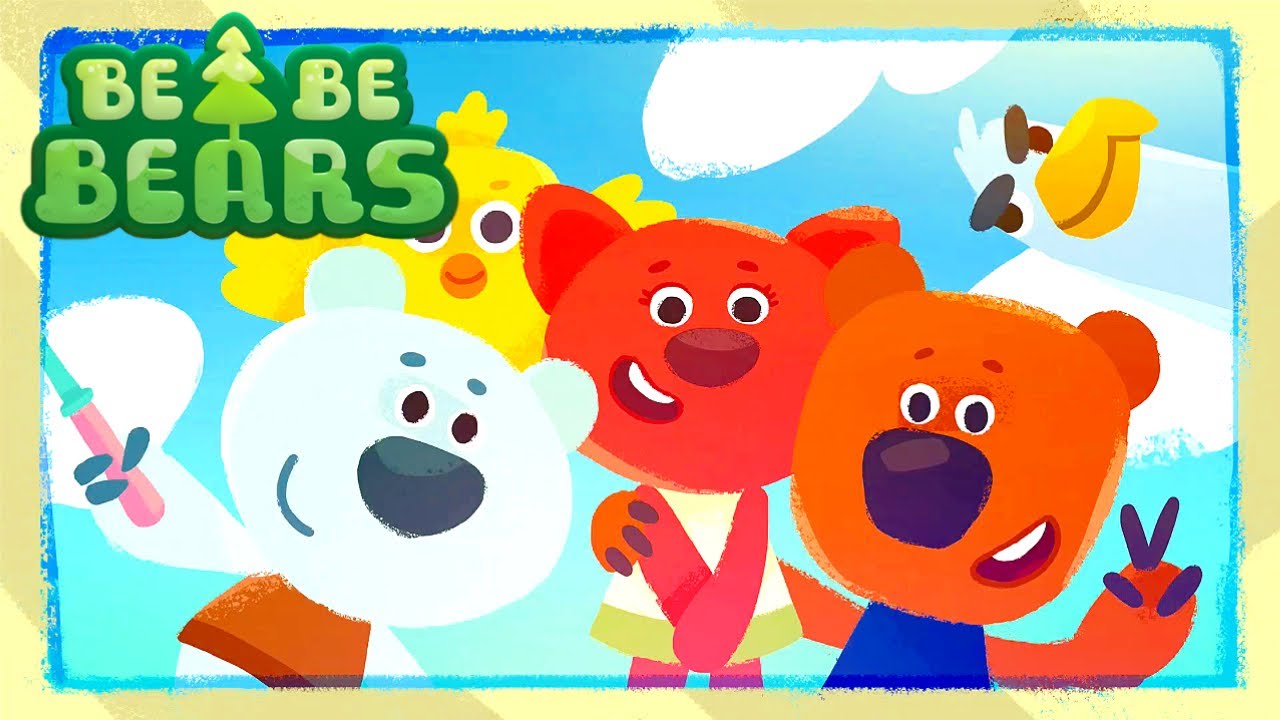 Bjorn and Bucky 🧸 Be Be Bears 🥏 A Grand Adventute 🪁Cartoons Collection ...