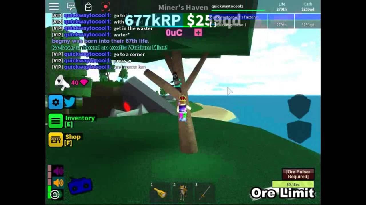 How To Find The Jetpack In Miners Haven (Roblox) - YouTube