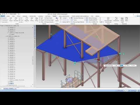 AVEVA E3D - How to create steel panel in E3D - YouTube