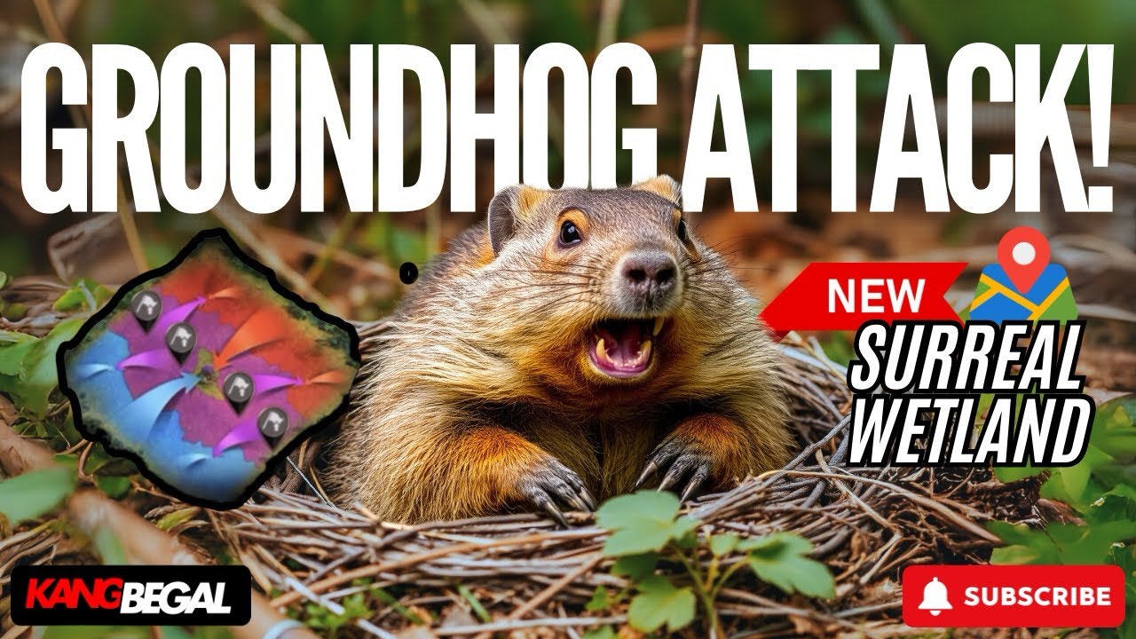 GROUNDHOG ATTACK! | SPOILER SURREAL WETLAND | The Ants Underground ...