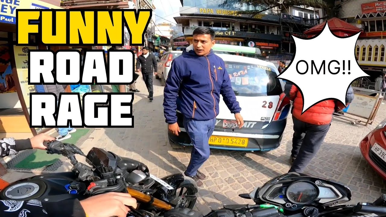 funny road rage 😂 - YouTube