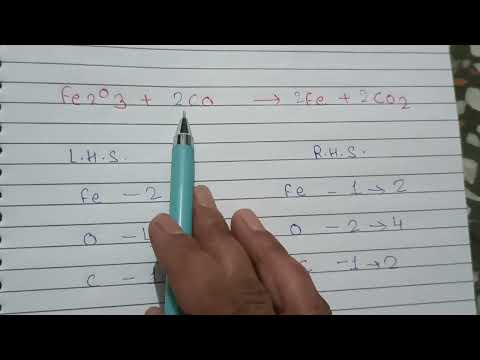 How to balance: Fe2O3 + CO = Fe + CO2. - YouTube