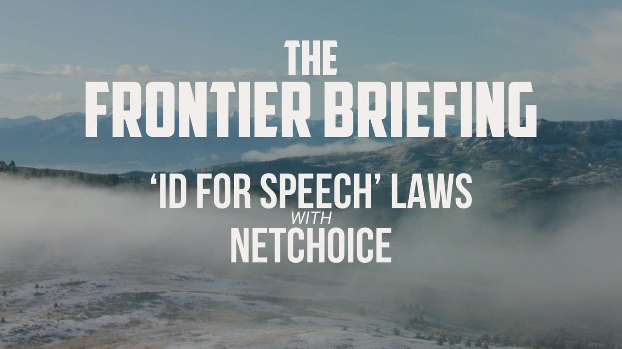 The Frontier Briefing: ID for Speech Laws - YouTube
