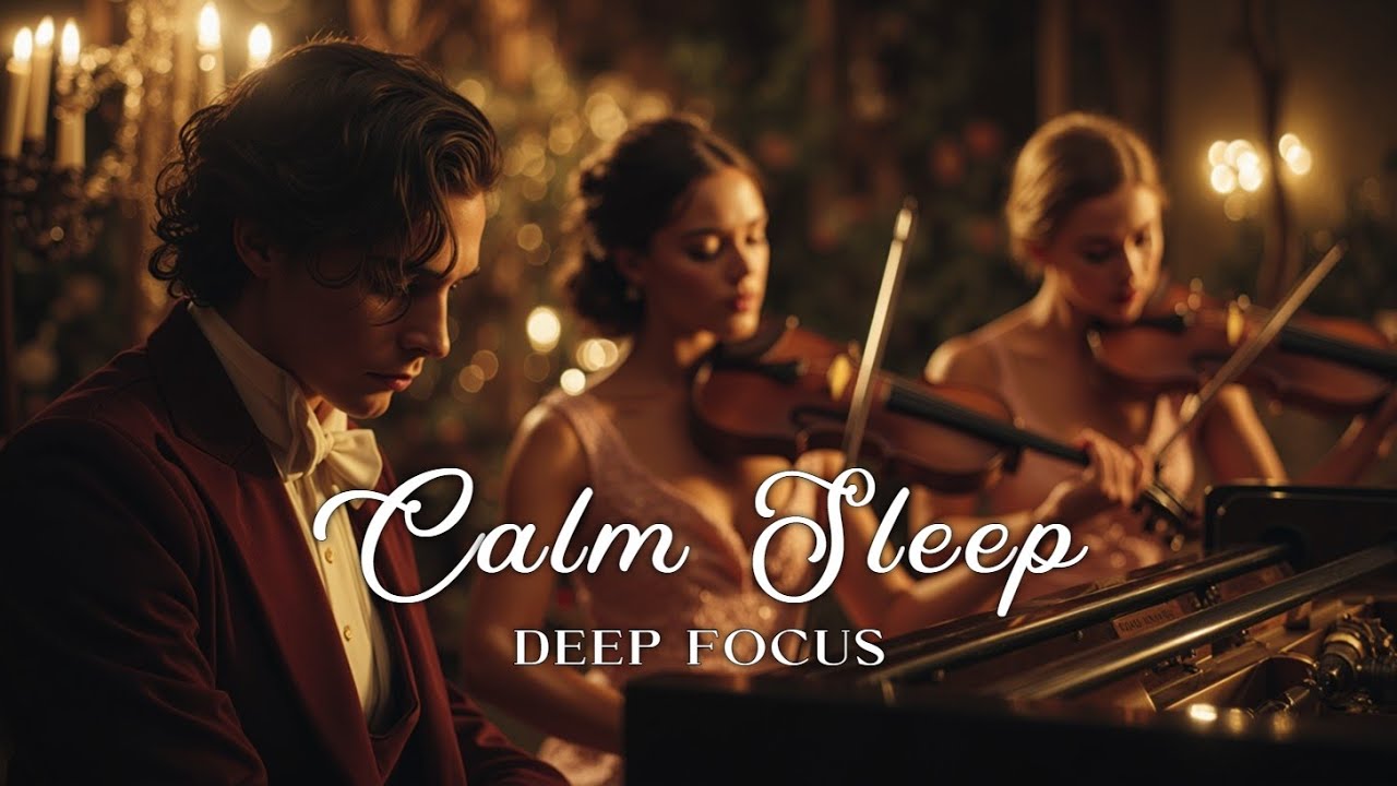 Peaceful Strings & Piano ~ Relaxing Violin Guitar for Deep Focus - YouTube