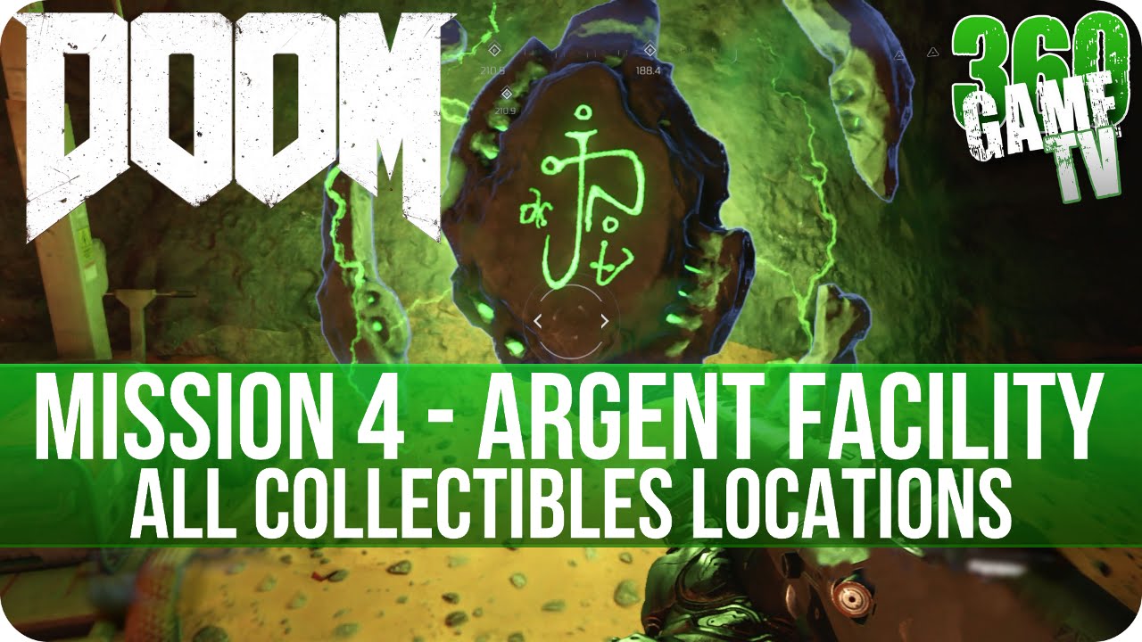 Doom Mission 4 All Collectibles (Secrets, Collectibles, Data Logs ...