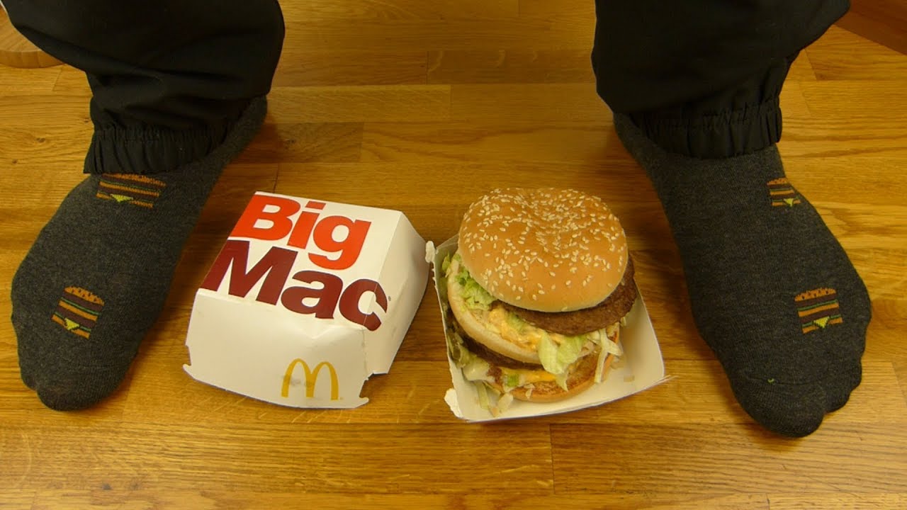 Big Mac Socks / Socken - YouTube