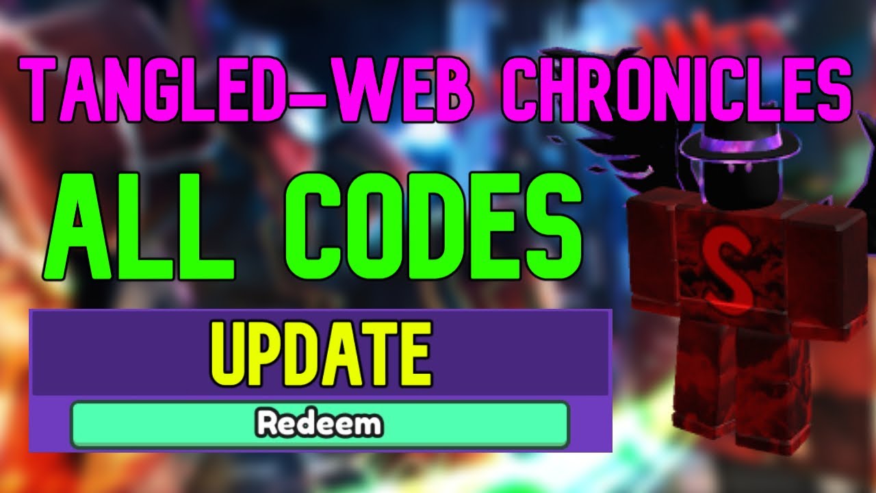 ALL Tangled-Web: Chronicles Spider-Man CODES | Roblox Tangled Web Chronicles Codes (July 2023 ...