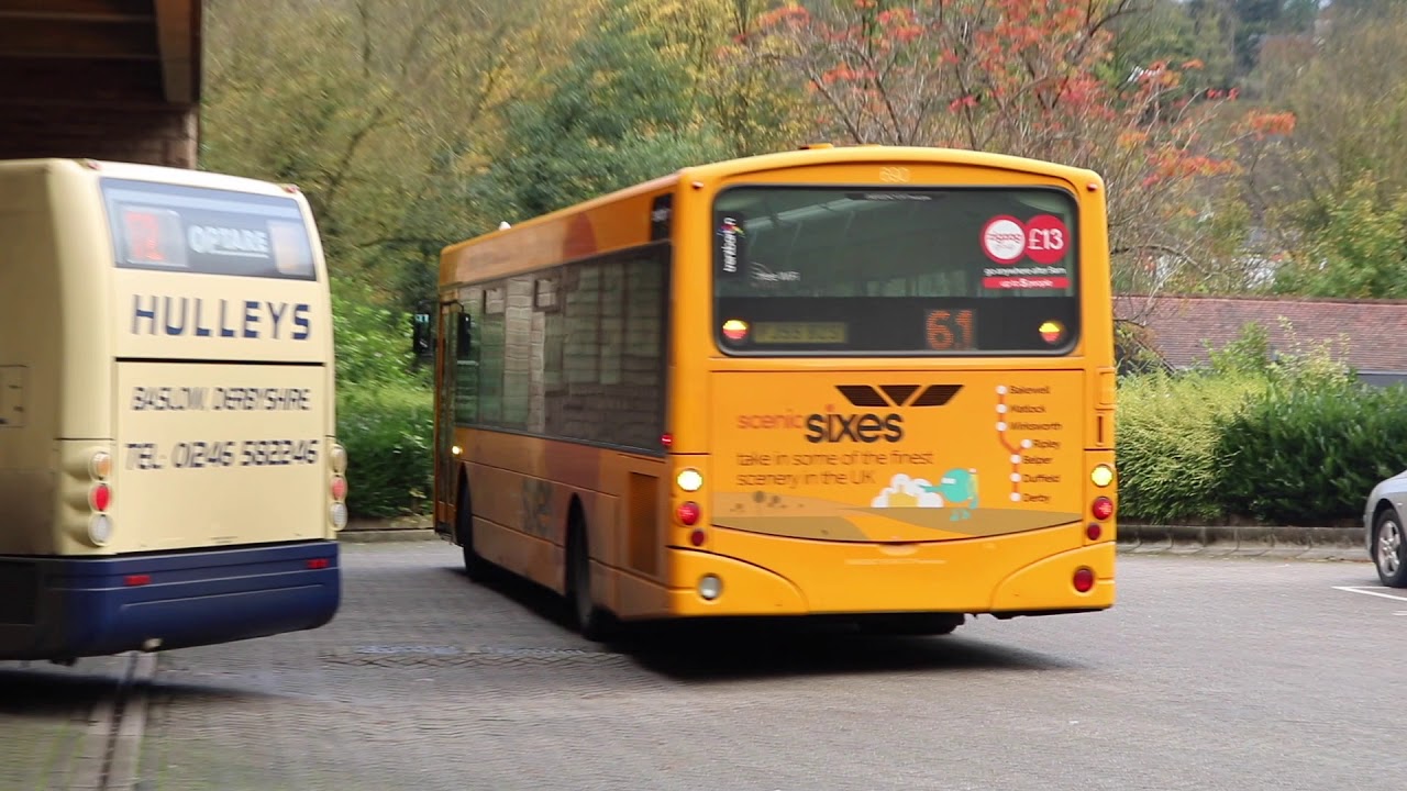Buses In And Around Matlock October 2017 - YouTube