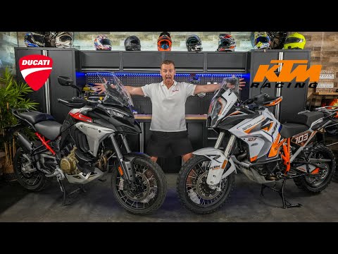 KTM 1290 SAR vs Ducati Multistrada V4  | Side-by-Side Comparison