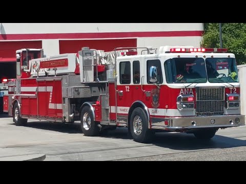 Anaheim Fire & Rescue Station 2 Units Responding (Compilation) - YouTube
