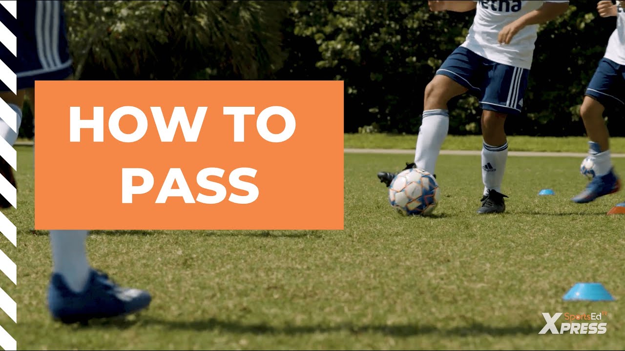 How To Pass In Soccer | Passing Technique Tutorial - YouTube