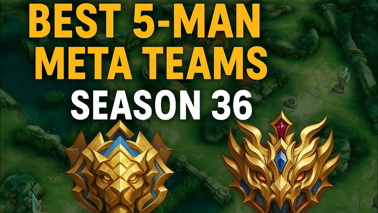 "Best 5-Man META Teams for Season 36 🤩 DOMINATE the Ranks !" - YouTube