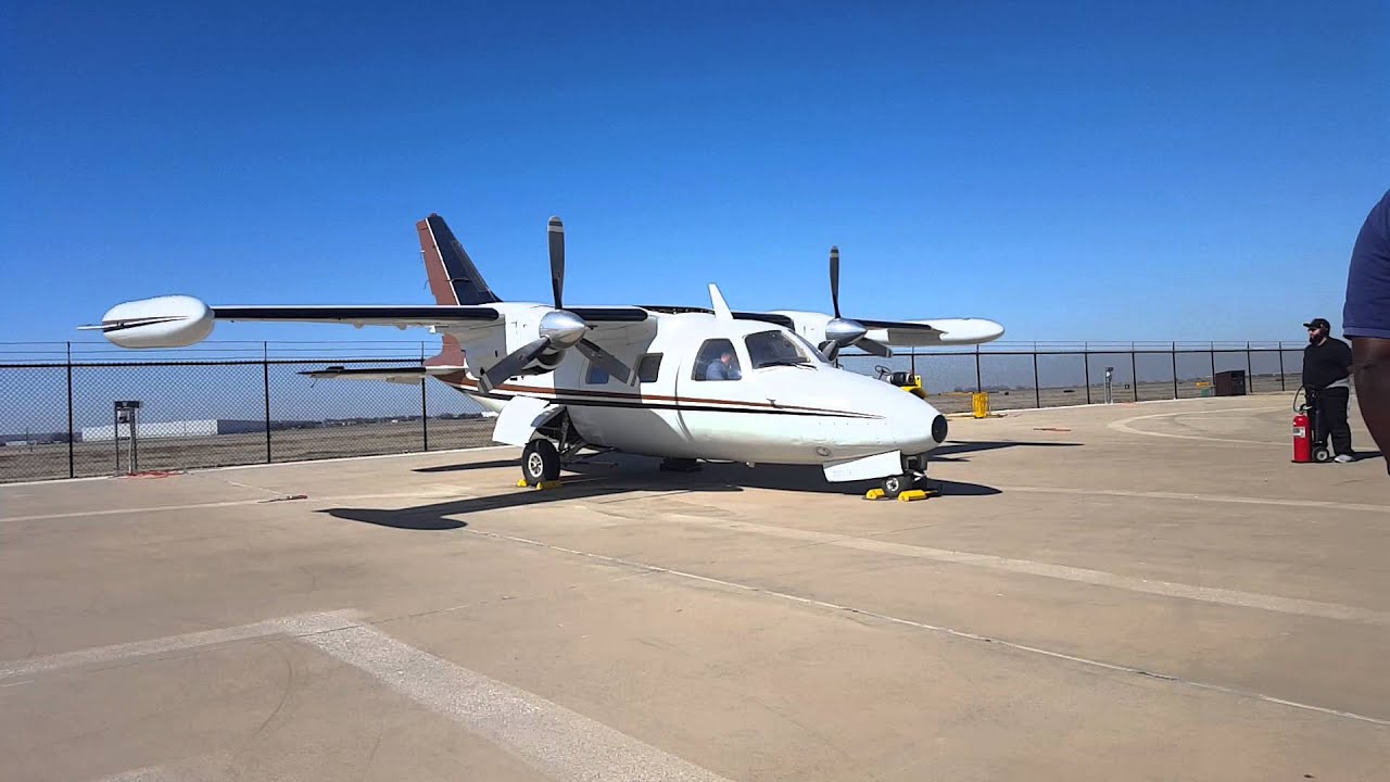 MU-2 first start in 11 years - YouTube