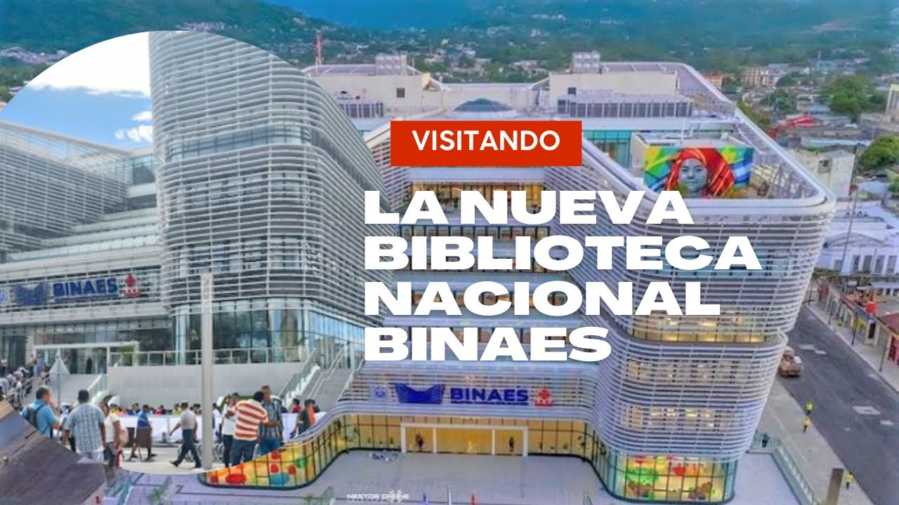 La nueva biblioteca BINAES, El Salvador Tour - YouTube