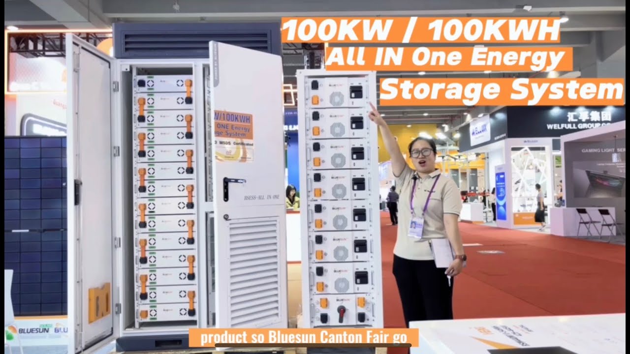 100KW100KWH All in One Energy System - YouTube