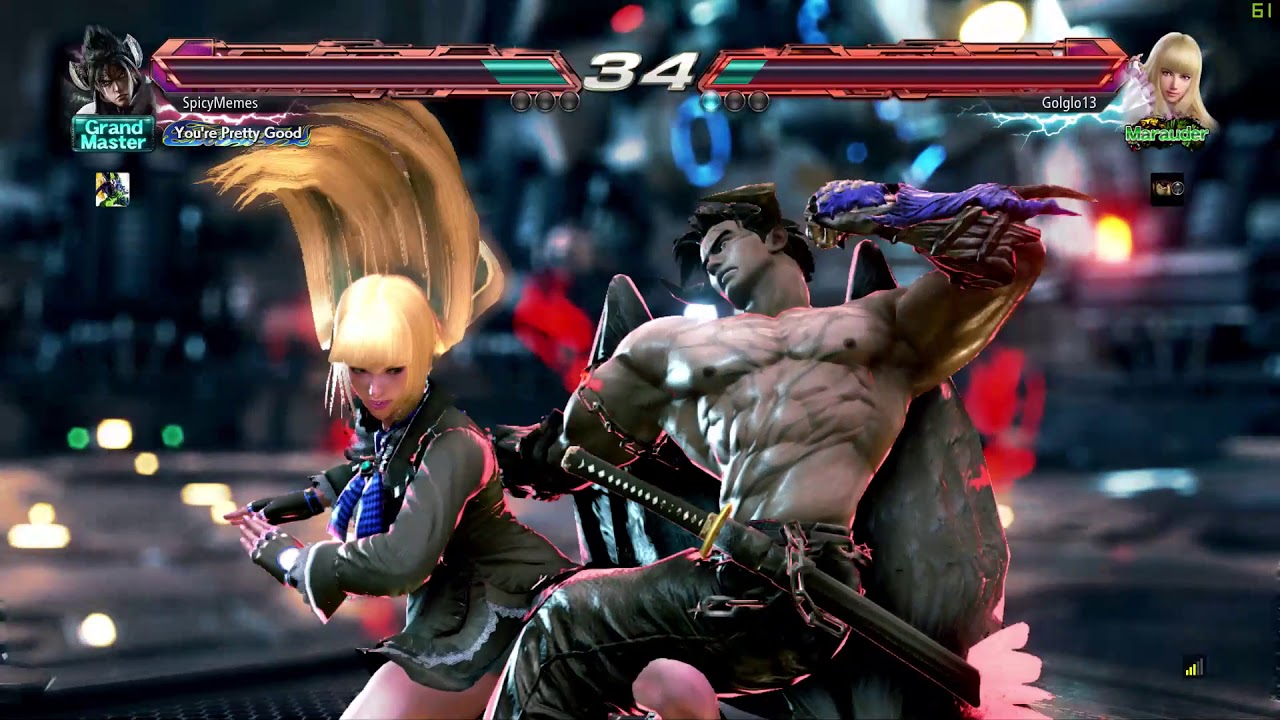 Tekken match - YouTube