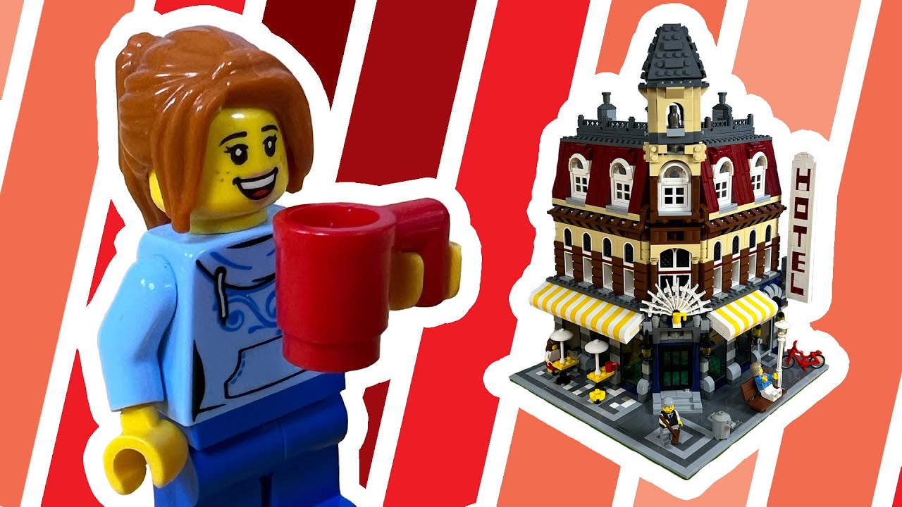 LEGO Cafe Corner (10182) Time Lapse Build - YouTube