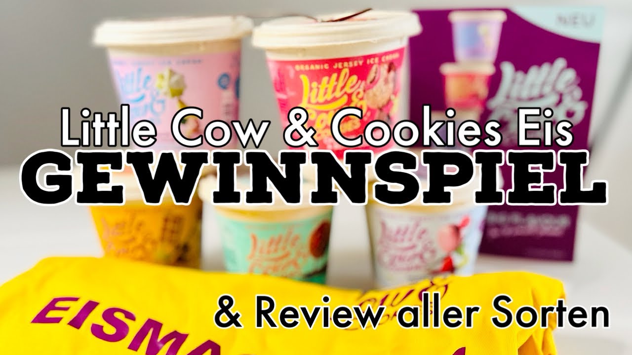 GEWINNSPIEL! Little Cow & Cookies Eis | & REVIEW - YouTube