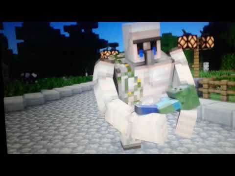 minecraft demir golem ve  bebek zombi hayatı kürtçe dublaj