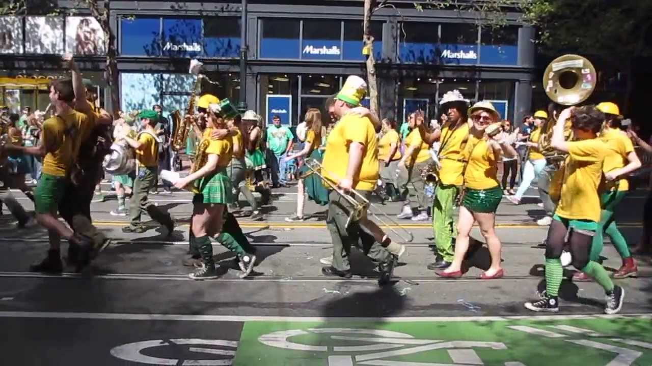 San Francisco St. Patrick's Day Parade 2014 Humboldt State University ...