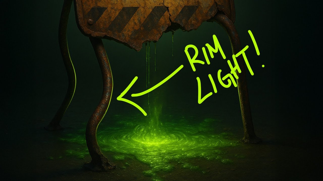 The Easiest Way to Add Rim Light – With Shortcuts - YouTube