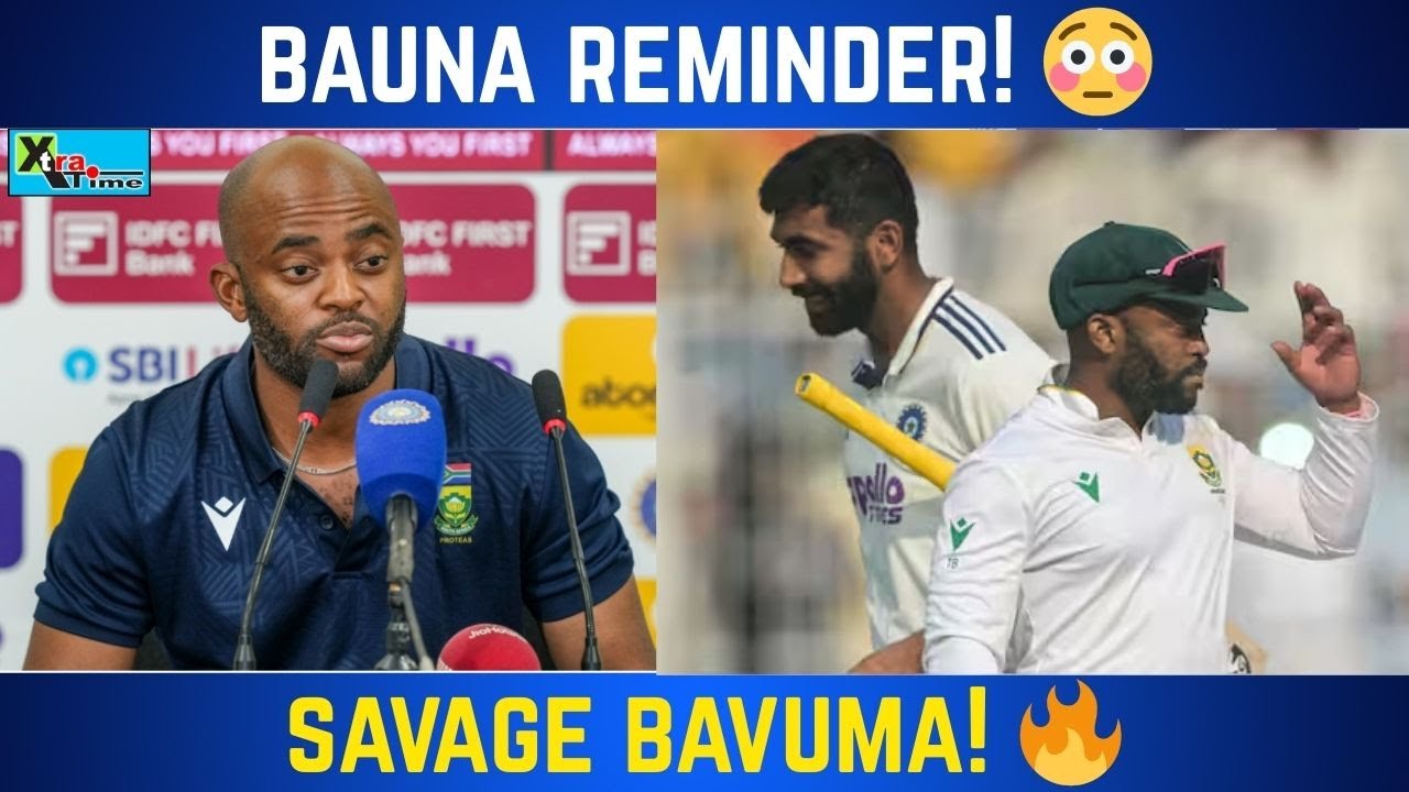 Temba Bavuma Hits Back! Drops 'Bauna' Reminder After 'Grovel' Comment ...