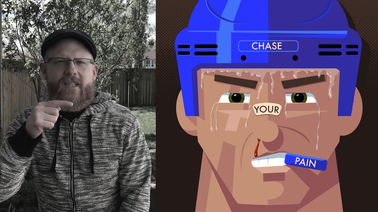 Chase Your Pain Poster Made In Adobe Illustrator And I play with A ...