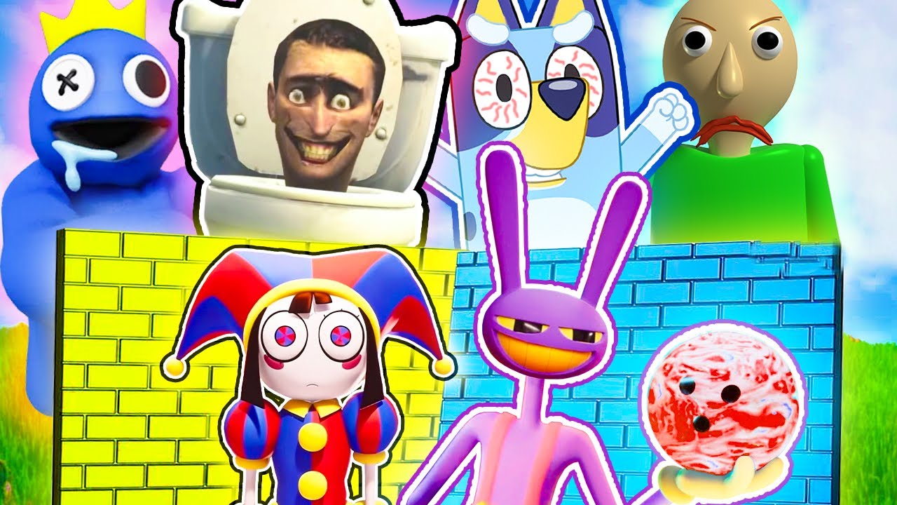 Baby and POMNI Play BUILD TO SURVIVE! - YouTube